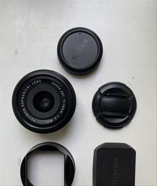 Объектив Fujifilm XF 18mm f 2.0