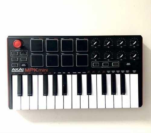 Миди коавиатура Akai MPK mini mk2