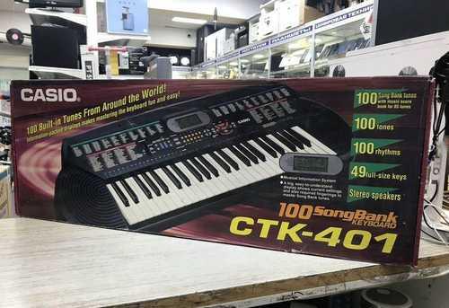 Синтезатор Casio Ctk 401