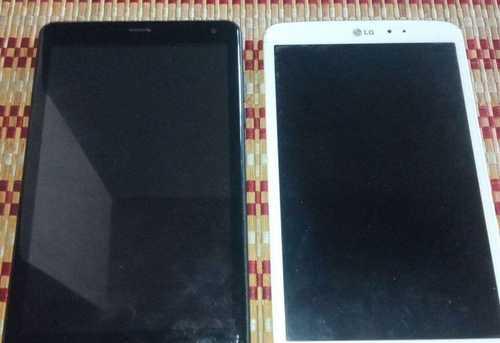 Планшеты LG G Pad 8.3 и dexp N280i на запчасти