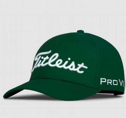Кепка для гольфа Titleist Tour Performance,зеленая