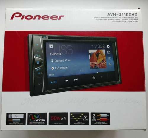 Магнитола Pioneer AVH-G110DVD