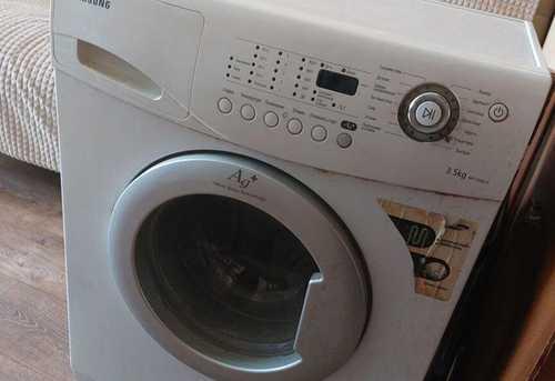 Узкая стиральная машинка Samsung б/у