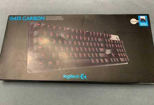 Механическая клавиатура logitech g413 carbon