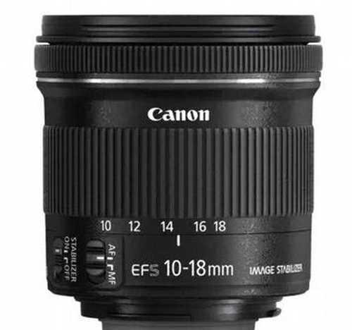 Объектив Canon EF-S 10-18mm