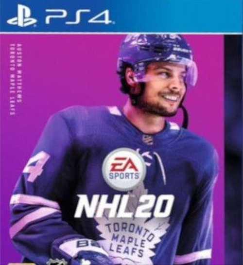 Игра NHL 20 для PS4 Б/У