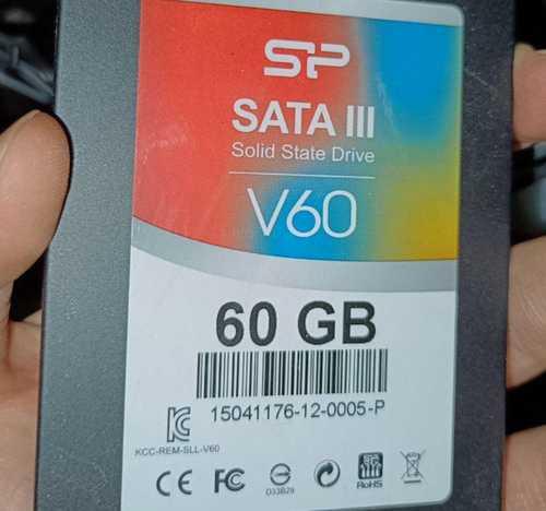 SSD Silicon Power V60 60 гб