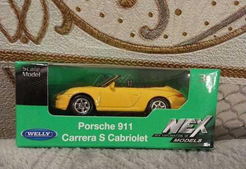 Welly 1:60 - 1:64 Porsche 911 Carrera S Cabriolet