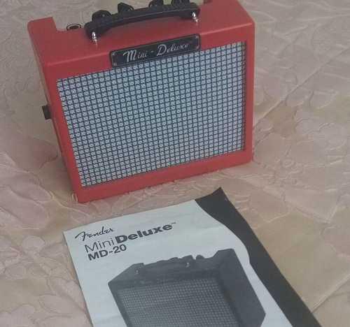 Комбоусилитель Fender mini deluxe md - 20