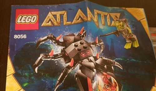 Lego Atlantis 8056 Столкновение с крабом