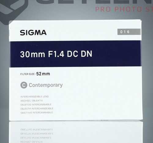 Sigma AF 30mm F1.4 DC DN Contemporary Micro 4/3