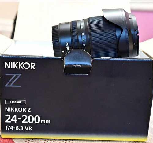 Объектив nikon z 24-200