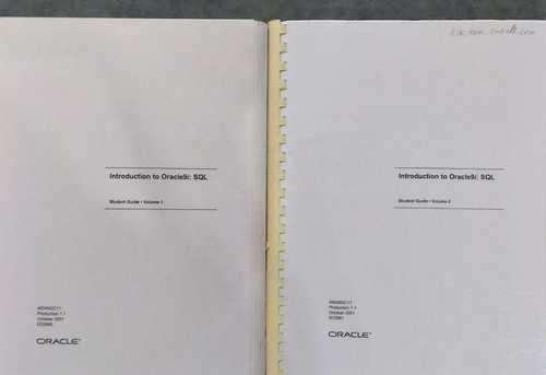 Введение в Oracle 9i пособие официальный курс