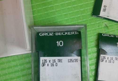 Иглы для пром швейных машин Groz-Beckert 135X16 TR