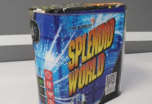 Салют фейерверк "Splendid World" 1,2*13 залпов
