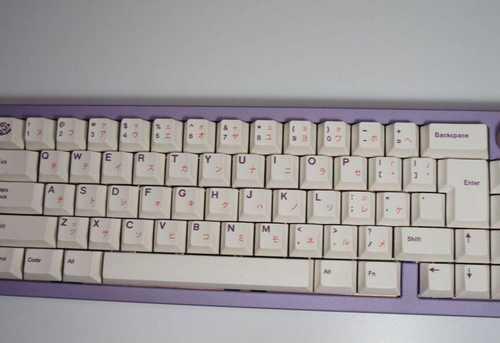Клавиатура weikav sugar65 purple, ttc superman