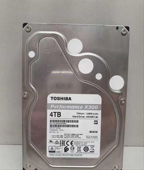 Жесткий диск 4Tb Toshiba hdwe140