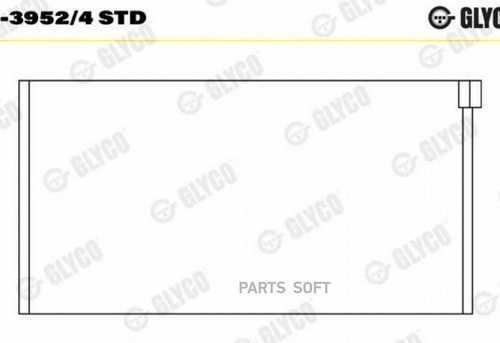 Glyco 7139524STD F71-3952/4 STD вкладыши шатунные