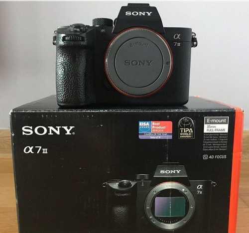 Sony A7 iii body (пробег 62300 кадров)