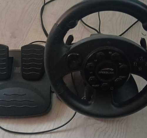 Игровой руль SpeedLink Darkfire Racing Wheel USB