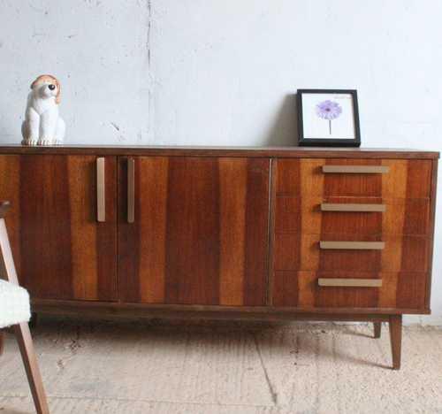 Тумба хайборд орех Румыния Редизан mid century