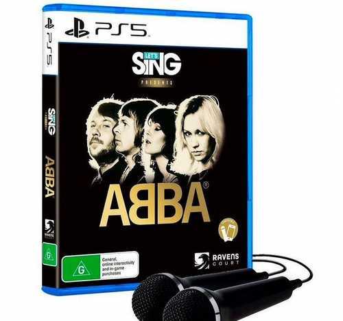 Let's Sing: abba (Игра + 2 Микрофона) PS5, английс