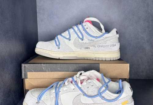 Кроссовки Nike dunk Off White