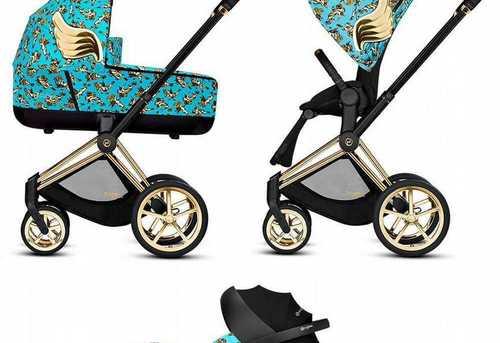 Cybex Priam lll 3 в 1 by Jeremy Scott Cherubs Blue