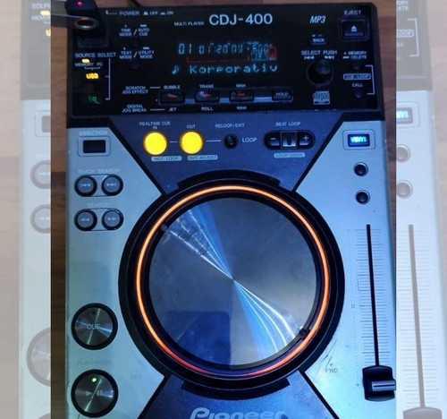 Dj контроллер pioneer CDJ-400