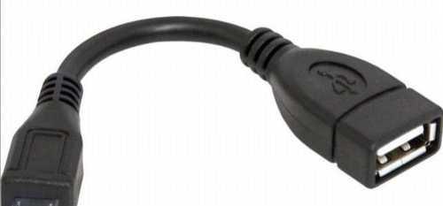 Новый переходник USB OTG microUSB(M) -USB(F)