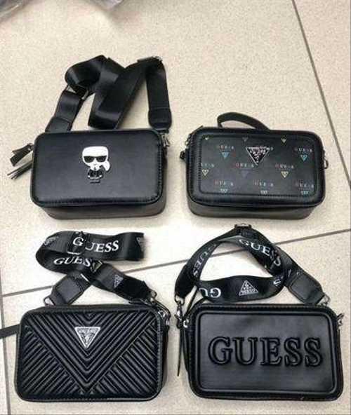 Новая женская сумка чёрная guess