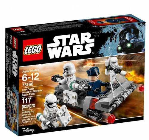 Lego Star Wars 75166 Спидер Первого ордена Новый