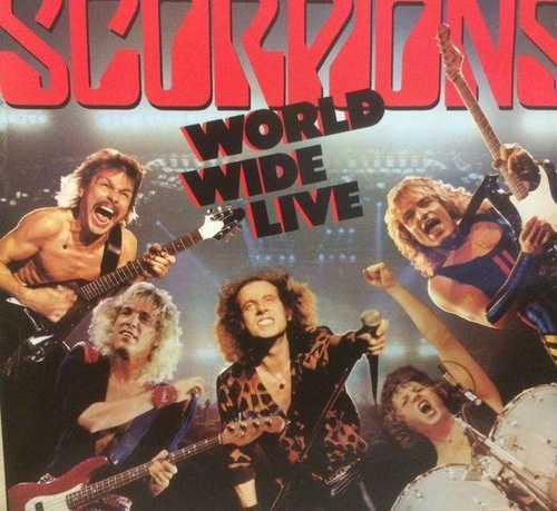 2LP Scorpions "World Wide Live" 1985 Harvest UK