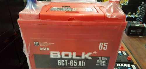 Аккумулятор Bolk asia 65 65Ач 600А