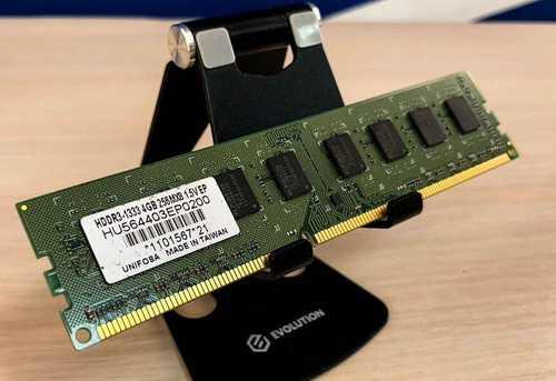 Оперативная память Unifosa 4 гб DDR3 1333MHz