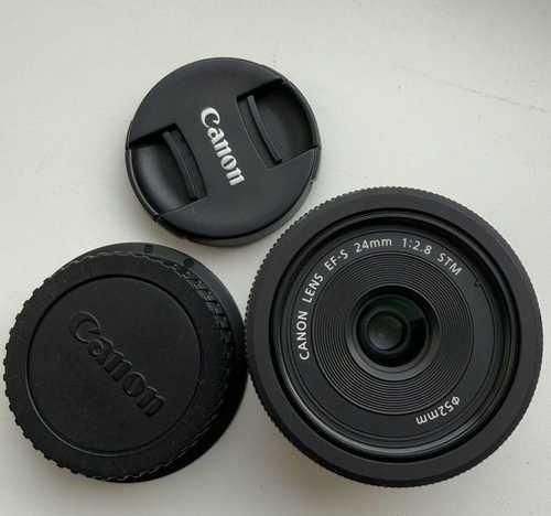 Объектив Canon EF-S 24mm 2.8 STM