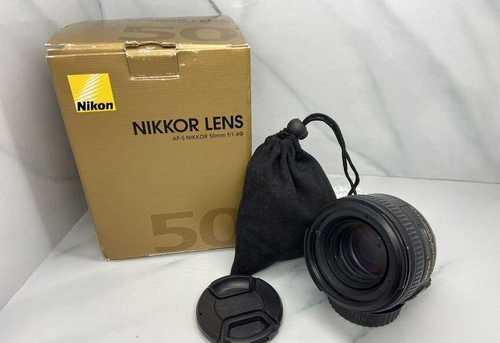 Объектив Nikon 50mm f/1.4G