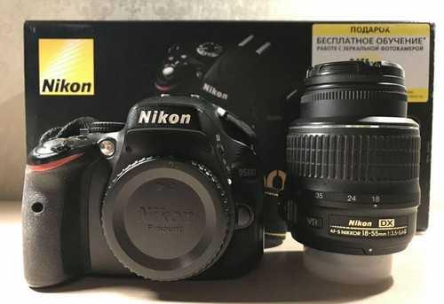 Зеркальный фотоаппарат nikon d5100 kit