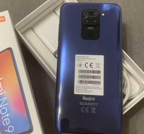 Xiaomi Redmi Note 9, 3/64 ГБ