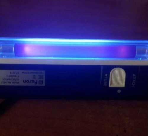 Ультрафиолетовая лампа Feron MC2 с батарейками