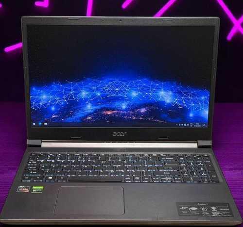 Игровой ноутбук acer GTX 1650 с гарантией