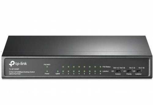 TP-Link Коммутатор TL-SF1009P 9x100Mb 8PoE+ 65W не