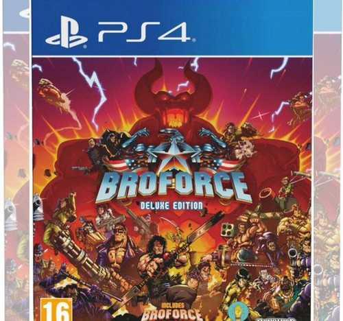 Broforce - Deluxe Edition PS4, английская версия