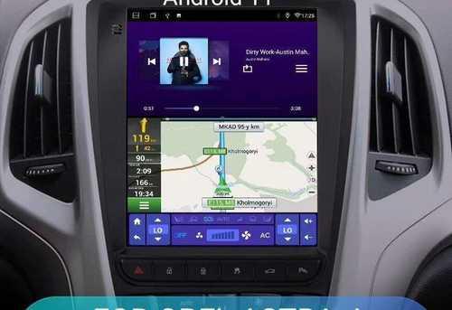 Магнитола Android Андроид Tesla Opel Astra J