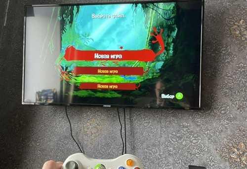 Xbox 360s + kinect + диски