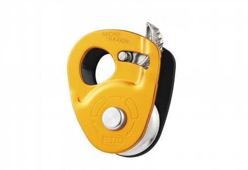 Блок ролик с зажимом petzl micro traxion