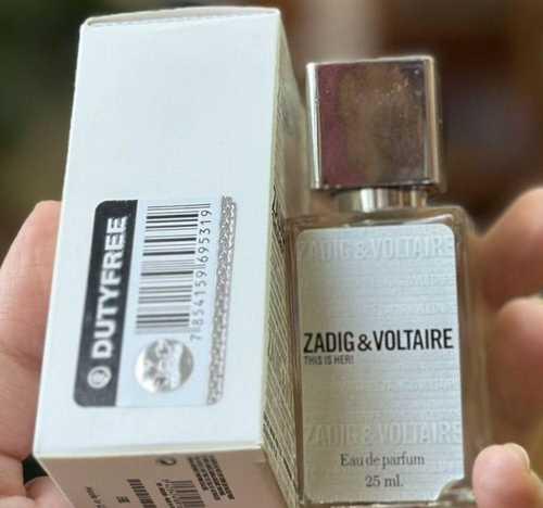 Zadig & voltaire this is her 25 ml