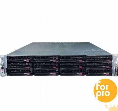 Supermicro 2U X10DRU 12LFF 2xE5-2695v3 256GB