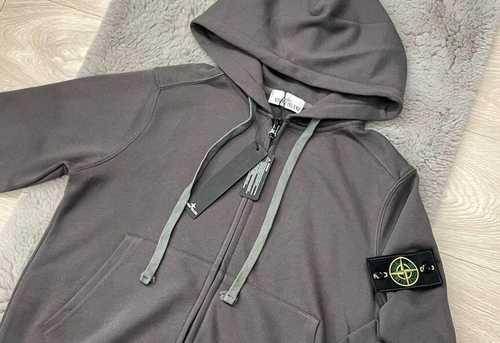 Зип-худи Stone Island Серый