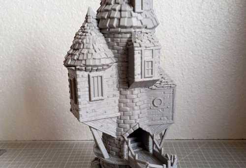 Dice tower/Башня для кубиков (Town House) /DnD